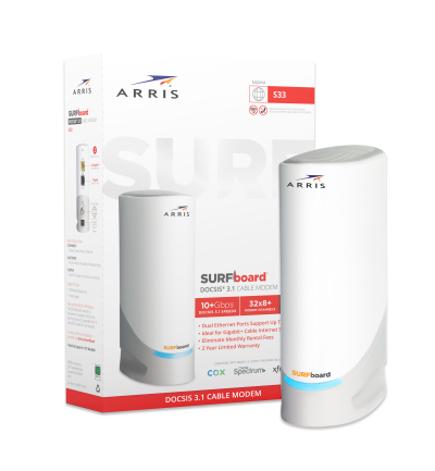 ARRIS SURFboard S33 Cable Modem | CommScope